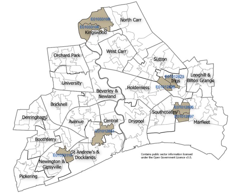 Lower Layer Super Output Area (LSOA)