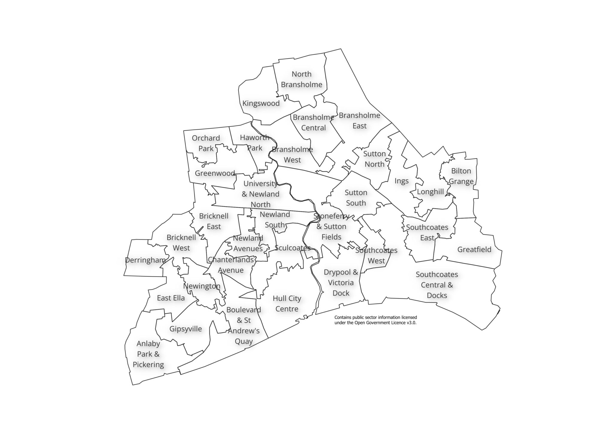 Middle Layer Super Output Areas (MSOAs)